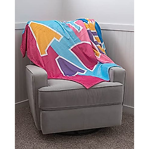 A FOR ADLEY Merch, Comfy Cozy Blanket with Giant Adley Signature Logo