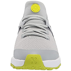 PUMA Fusion Evo Jr. Golf Shoe, High Rise-Limepunch, 2 US Unisex Little Kid