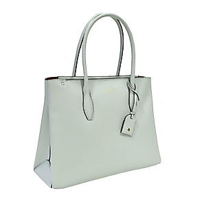 Kate Spade New York Purse Eva Medium Top Zip Satchel (Mint Frosting)