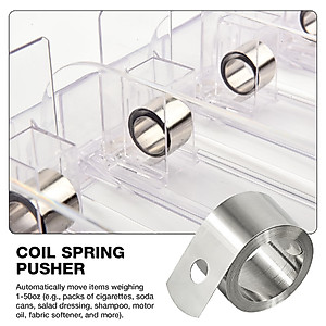 NEXTLEVEL FIT Pack of 3 Dividers for Shelf Pushers - Hardware Accessories for Smoke Shop, Convenience Store - Drink, Box & Cigarette Display Dispenser Organizer - for Gondola Shelves 15" & Above