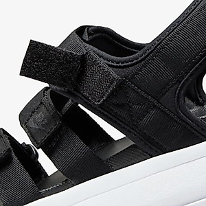 Nike Women's Icon Classic Sandal NA Black/White-White (DH0224 001) - 8