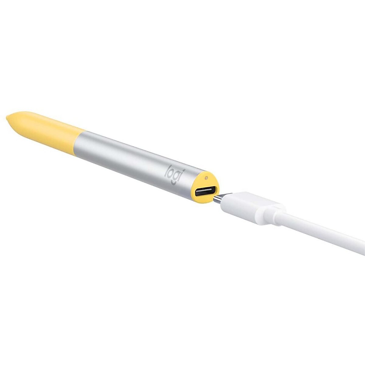 Logitech Pen USI Stylus for Chromebook Rechargeable USI Stylus Designed for Learning + Works with Chromebook Certified + No Pairing + Soft Non-Slip Grip + Attachable Pen Loop