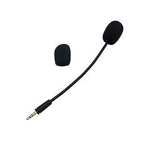 XO4 Mic Replacement, 3.5mm Microphone fit for Turtle Beach Recon 150 50 50X 50P 60P Headset on PS4 PS5 (Detachable Boom, Noise Cancelling)