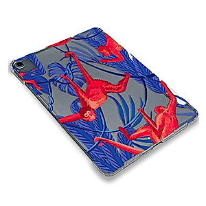 Cute Monkey Animal Tropical case Compatible with iPad Mini Air Pro 7.9 8.3 9.7 10.2 10.9 11 12.9 inch Pattern Cover New 2022 2021 Trifold Stand 3 4 5 6 7 8 9 Generation 455 (12.9 Pro 3/4/5 gen)