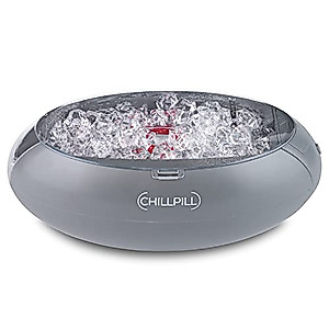 CHILLPILL Instant Beverage Chiller - Universal Can and Bottle Mini Cooler For Drinks - Rapid Chiller for Beer and Soda Lovers - Portable Can Chiller - Personal Small Cooler Accessories