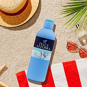 Felce Azzurra Sea Salt - Regenerating Essence Body Wash - New Rich And Velvety Formula - Envelops Your Skin With A Gentle And Light Lather - Features Notes Of White Tea And Marine - 22 Oz