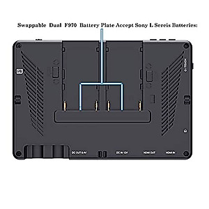 ANDYCINE C7 Field Camera Monitor 7” 2200nits 1920x1200 Touch Screen + Battery&Charge Cable+Mini&Micro HDMI Cords+Carry Case Camera Monitor Compatible for Sony,Canon,Fujifilm,Panasonic,BMPCC Cameras
