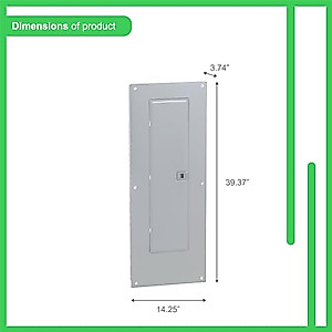 Square D - HOM4080L225PC, Gray