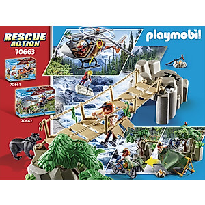 Playmobil Canyon Copter Rescue