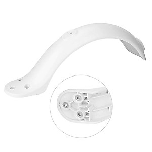 Electric Scooter Rear Mudguard Scooters Mud Guard s Accessory for Xiaomi Mijia M365 Electric Scooter(White) Electric Scooter Rear 365 Parts