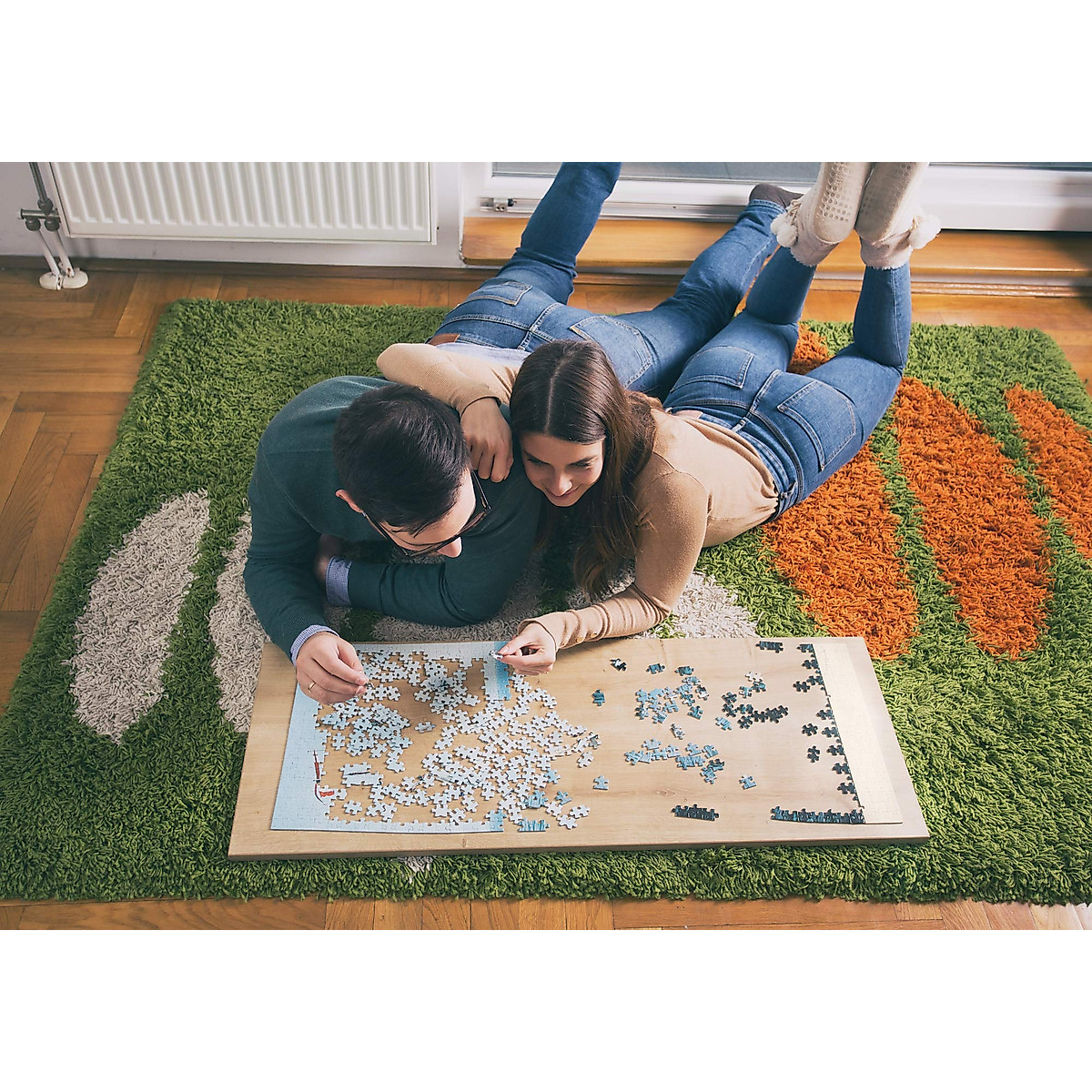 GeoToys Metropuzzle, San Francisco Jigsaw Puzzles 1000 Pieces, Detailed City Map Geography Puzzle, Challenging Adult Puzzle, Fun Puzzles for Adults, Family Puzzles, US City Map Poster Included