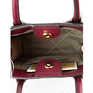Michael Kors Mercer Extra-Small Pebbled Leather Crossbody Bag (Mulberry Multi)