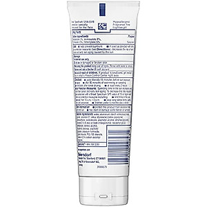 Coppertone Oil Free Sunscreen for Face SPF 30, Face Sunscreen Lotion, Travel Size, 3 Fl Oz Tube