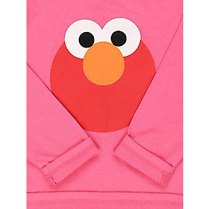 Isaac Mizrahi Loves Sesame Street Elmo Toddler Baby Long Sleeve T-Shirt Tee (2T, Pink)