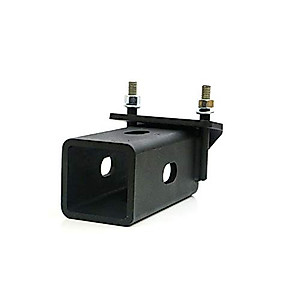 Weigh Safe WSARR-2 Anti-Rattle Receiver Reducer, Reduces 2.5" Receivers to 2" Receivers & has Built -in Anti-Rattle Tech, Hitch Tightener Grade Galvanized Bolts and High Strength Steel Construction.