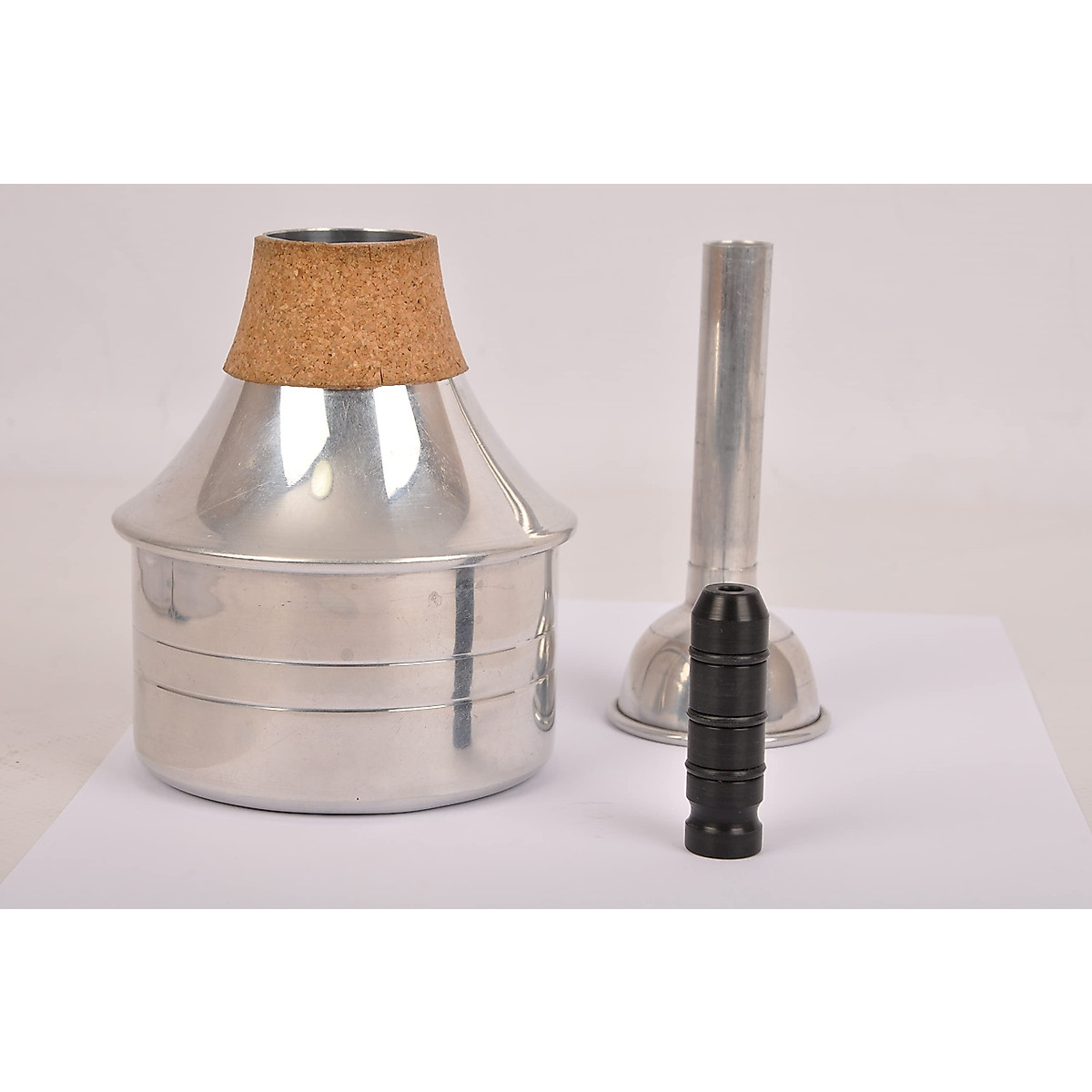 Trumpet muteness adaptor for quiet practice (mute not included). KGUBrass