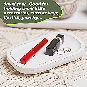 GENMOUS & CO. S/3 Wooden Dough Bowls For Farmhouse Centerpiece Table Decorations, Hand Carved Rustic Rectangular Wooden Serving Platters For Home Decor, Party Display or Serving Trays(Large)