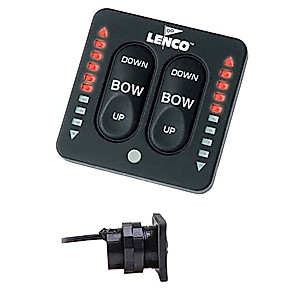 Lenco Marine 30343-001 LED Key Pad for 2016 or Newer Style Two-Piece Control Boxes , 11 x 7 x 5 inches