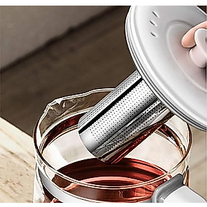 Electric Kettle 1.8L Large Capacity Glass Health Pot Multifunction Cooking Tea Soup Flower Teapot Automatic Electric Stew Bird's Nest Pot Electric Kettle