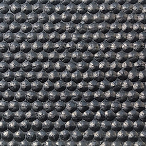 Tru-Stall 1 Piece 3/4" Thick Rubber Mat - 14' x 14' - Horse Stall Mat, Extra-Large Seamless Rubber Mat, One Piece Rubber Flooring for Horses, Stalls, Gyms, Garages, Barns, and More