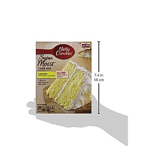 Betty Crocker Delights Super Moist Lemon Cake Mix, 15.25 oz.