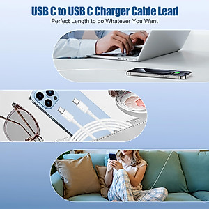 iPhone 15 Fast Charger,10 FT Fast Charging Cable,iPad Fast Charger,USB C Charger and 10 FT USB C Charging Cable,for iPhone 15 Pro/15 Plus/Pro Max, iPad Pro 12.9/11 inch, iPad Air 5th/4th/ipad Mini 6t