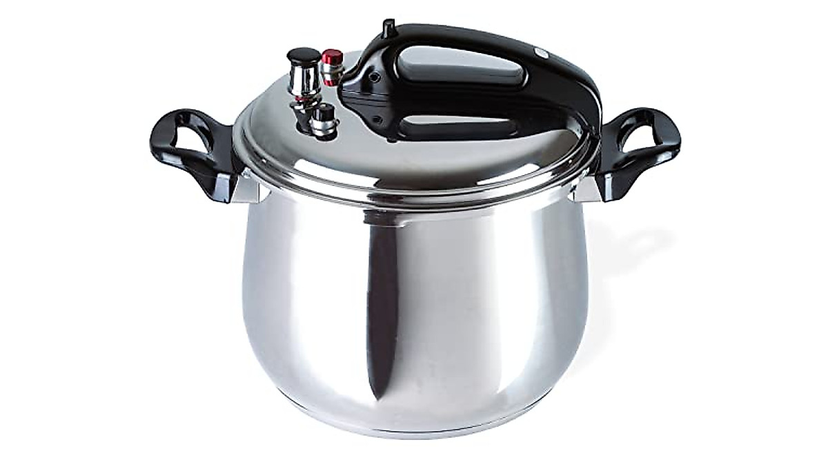 Bene Casa 5.3-Quart Stainless Steel Pressure Cooker