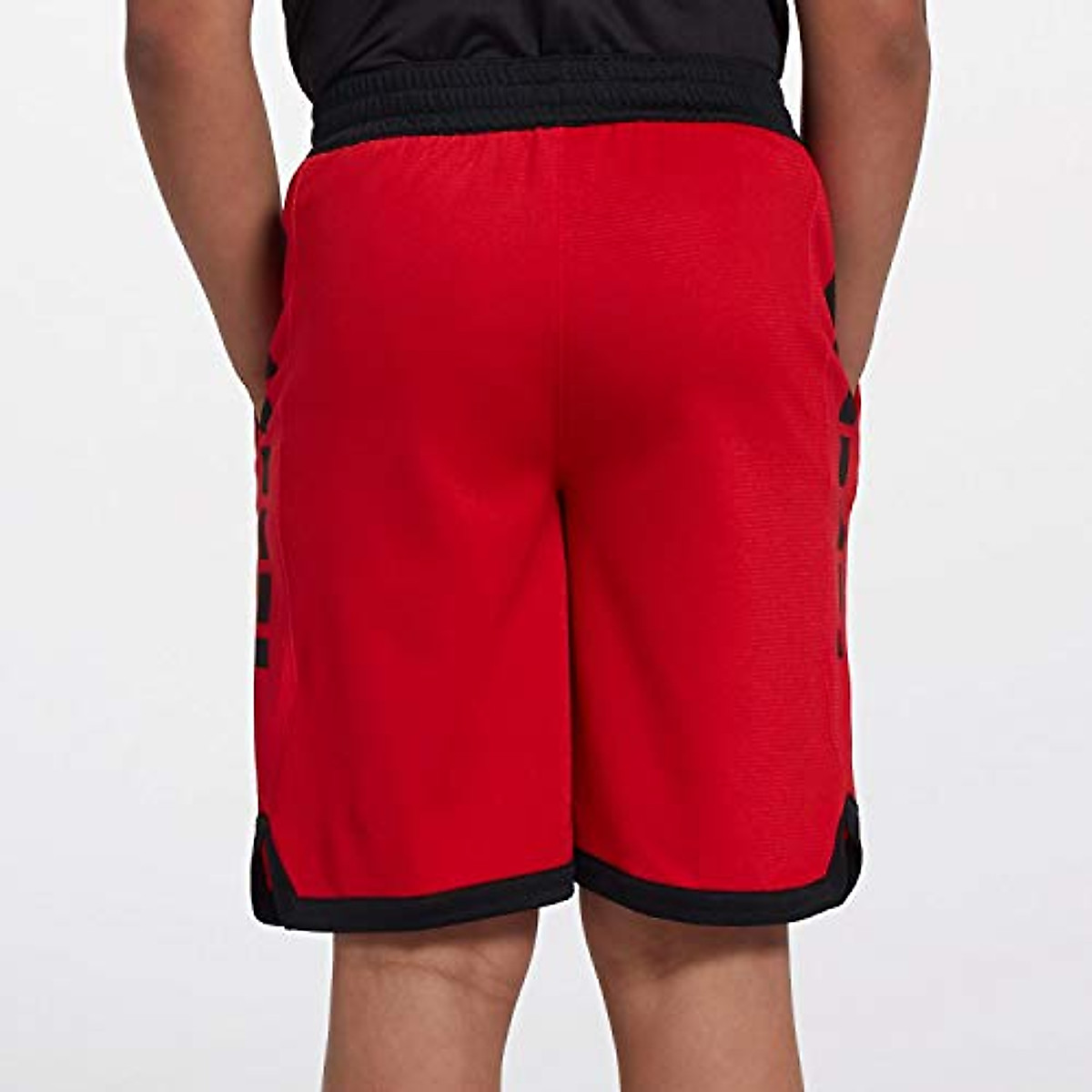 Nike Dri Fit Elite Stripe Short AQ9473 657 Red | Black L