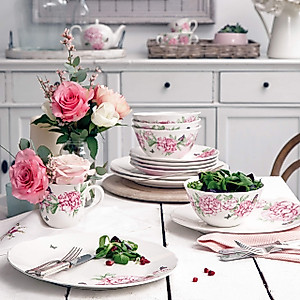 Miranda Kerr for Royal Albert Everyday Friendship Porcelain Cereal Bowl Set of 4, 6"