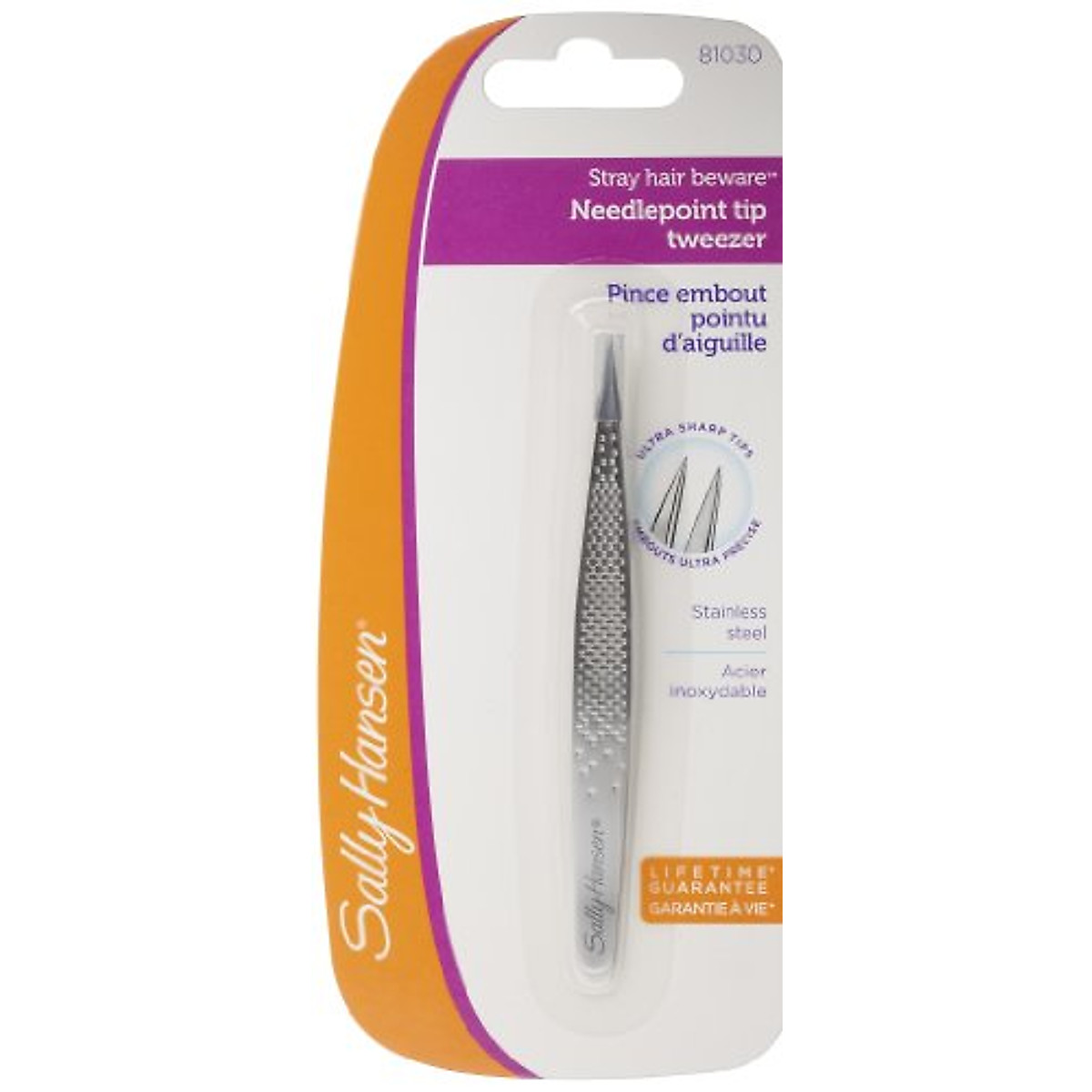 Sally Hansen Stray Hair Beware-Needle Point Tip Tweezer