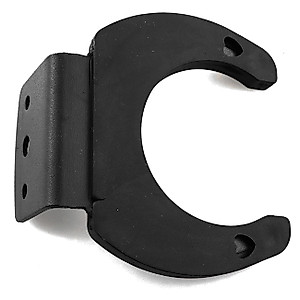 LQ Industrial Microphone Hook Holder 2PCS Black Wireless Microphone Hook Stands Hanger Wall Clip Clamp Holders Mic Stands Brackets