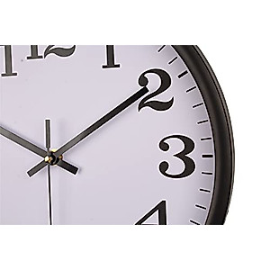 TXY Wall Clock Mute Movement Creative Watch with Simple Modern Design Silent Clock for Home Living Room Decoration (8in (20cm))