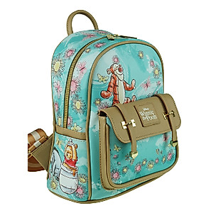 KBNL Tigger 11 inch Faux Leather Mini Backpack - A21774, Multicoloured, Medium