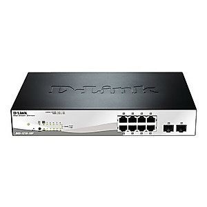 D-LINK BUSINESS DGS-1210-10P Web Smart 8-Port Gigabit Swtch