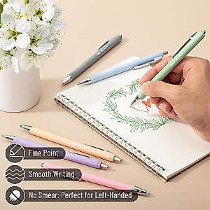 Mr. Pen- Bible Pens, 6 Pack, Assorted Color Pens, Bible Pens No Bleed Through, Bible Journaling Pens No Bleed Pens, Bible Journaling Supplies, No Bleed Bible Pens, Aesthetic Pens, Bible Pen