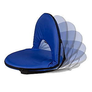 Stansport Go Anywhere Chair For Camping - Adjustable,Portable,Sturdy, Blue, Alloy Steel (G-7-50)