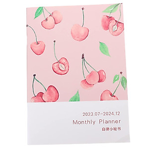 Tofficu 5pcs Calendar Planner Workout Calendar 2023 Budget Notepad Appointment Planner Diary Notepad Planner Notebook 2023-2024 Planner Monthly Planner Paper Dating Calendar Book Pocket