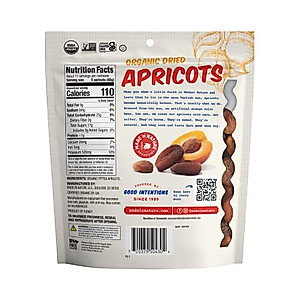 Made In Nature Organic Dried Apricots 16 Oz (Pack of 1) - Non-GMO Vegan Dried Fruit Snack