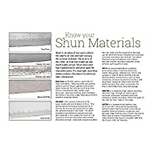 Shun Cutlery Classic 5-Piece Starter Block Set, Kitchen Knife and Block Set, Includes Classic 8” Chef, 6” Utility & 3.5” Paring Knives, Handcrafted Japanese Kitchen Knives