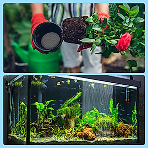 Caydo 2 Pieces 7 Count Plastic Mesh Canvas Sheets for Embroidery, Acrylic Yarn Crafting, Knit Crochet Projects and Make Aquarium Dividers (10.5 X 13.5 Inch)