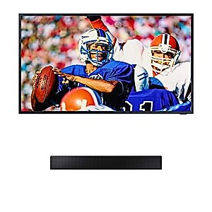 SAMSUNG QN65LST9TA 65" The Terrace 4K Full-Sun Outdoor QLED Smart TV with a HW-LST70T 3.0 Channel The Terrace Soundbar (2021)