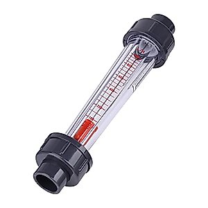 Plastic Tube Type 100 to 1000L H Water Meter Flowmeter LZS 15D with Simple Structure Easy Operation Low Weight Unbreakable and Long Life Span Widely Used in Water Industrial Field