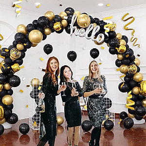 Party Spot! 95 Pcs Balloon Arch Kit, 9Ft Tall & 10Ft Wide Ajustable Balloon Arch Stand For Baby Shower Graduation Birthday Party Wedding Decorations