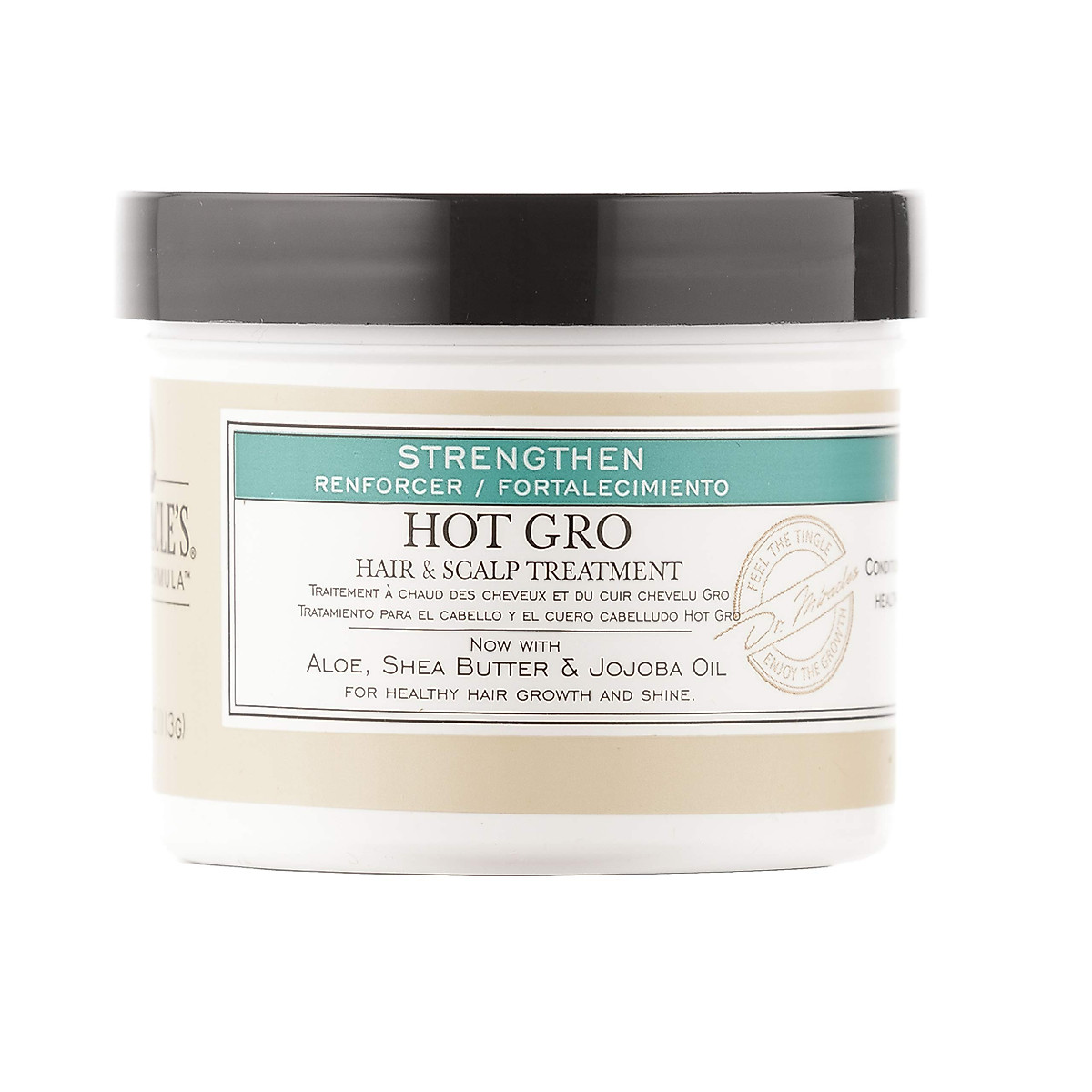 Dr. Miracle's Strengthen Hot Gro Hair Scalp Treatment 4oz Super