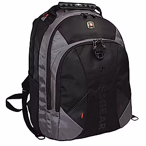 SwissGear Pulsar 16 Padded Laptop Backpack - Black/Gray
