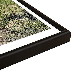 12x16 Poster Frame, Metal Aluminium Picture Frame, Display Pictures 12x16 Large Gallery Sign Photo Frame,Black,1Pack