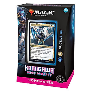 Magic: The Gathering Kamigawa: Neon Dynasty Commander Deck – Buckle Up (White-Blue)