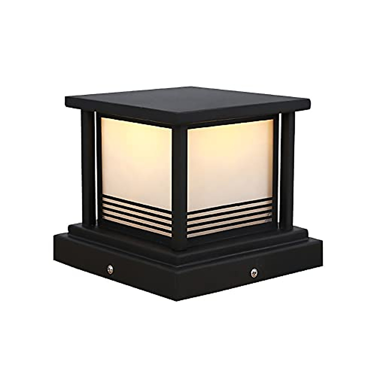 Post Lights Outdoor Post Light LED Outdoor Post Cap Light Simplicity Pillar Lamp Waterproof Garden Landscape Light Lawn Villa Porch
