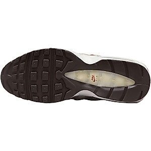 NIKE Men's Sneaker, Light Bone Summit White Khaki Dune Red, 12