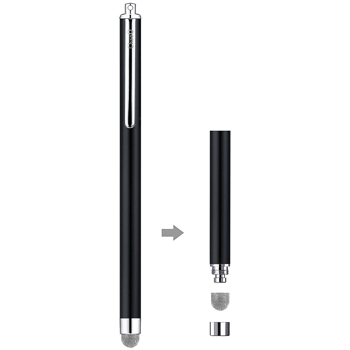 ChaoQ 0.27 Inches (7 mm) Replaceable Mesh Fiber Tips Stylus Pen (Pack of 10)